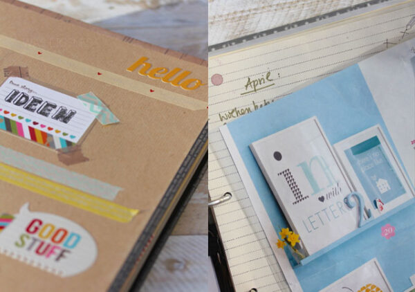 Ideen im Ordner, Odnung im Kopf {mein neuer Ideenordner}