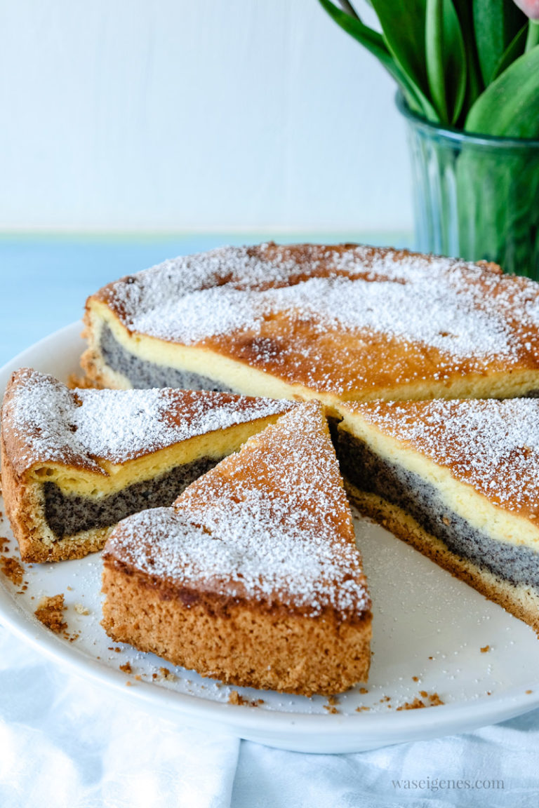 Mohnkuchen mit Puddingschicht Rezept | was eigenes