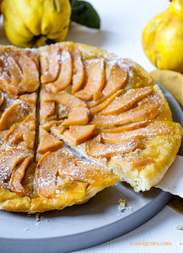 Quitten Tarte Tatin - der schnellste Kuchen ever | was eigenes