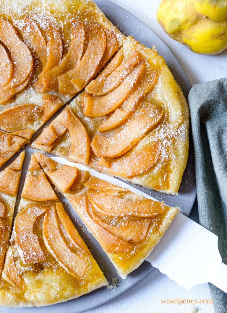 Quitten Tarte Tatin - der schnellste Kuchen ever | was eigenes