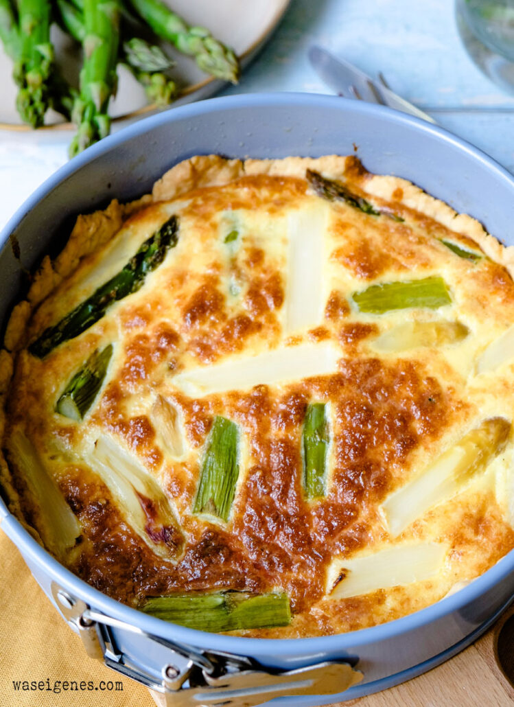 Quiche Grüner Spargel