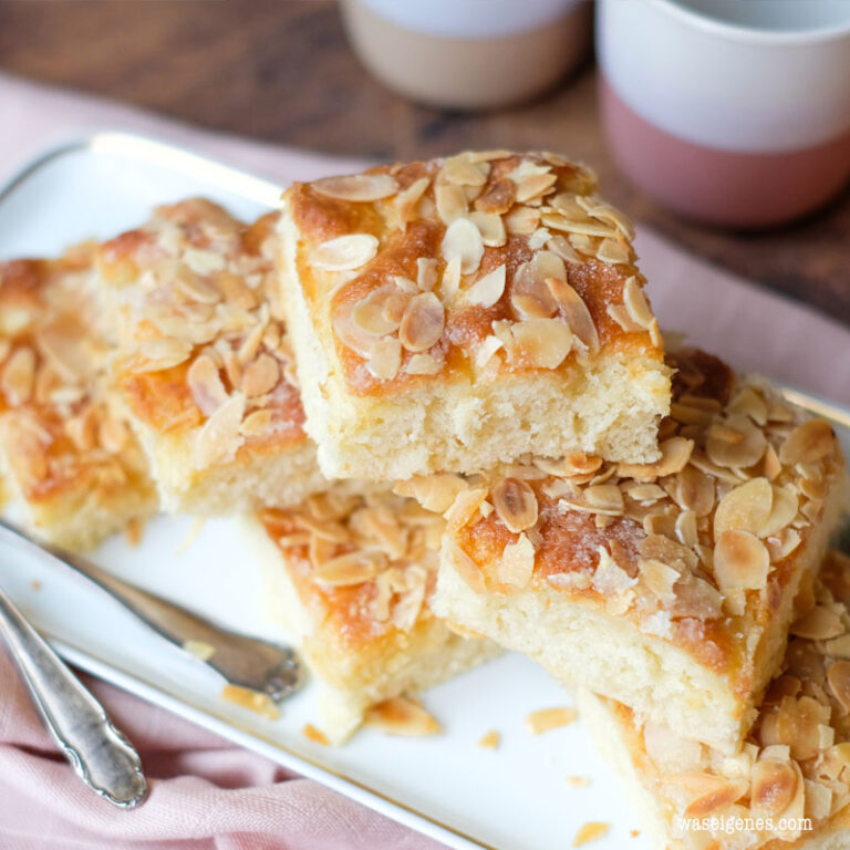 Butterkuchen Mit Mandeln Rhrteig