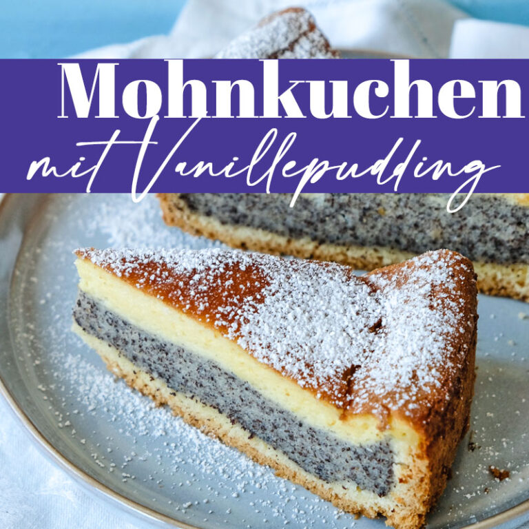 Joghurt-Mohn-Kuchen mit Kirschen & Streuseln | waseigenes.com