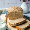 Rezept für ein Sonnenblumenkernbrot mit getrocknetem Sauerteig