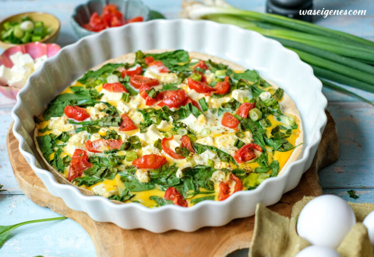 Tortilla Mit Spinat